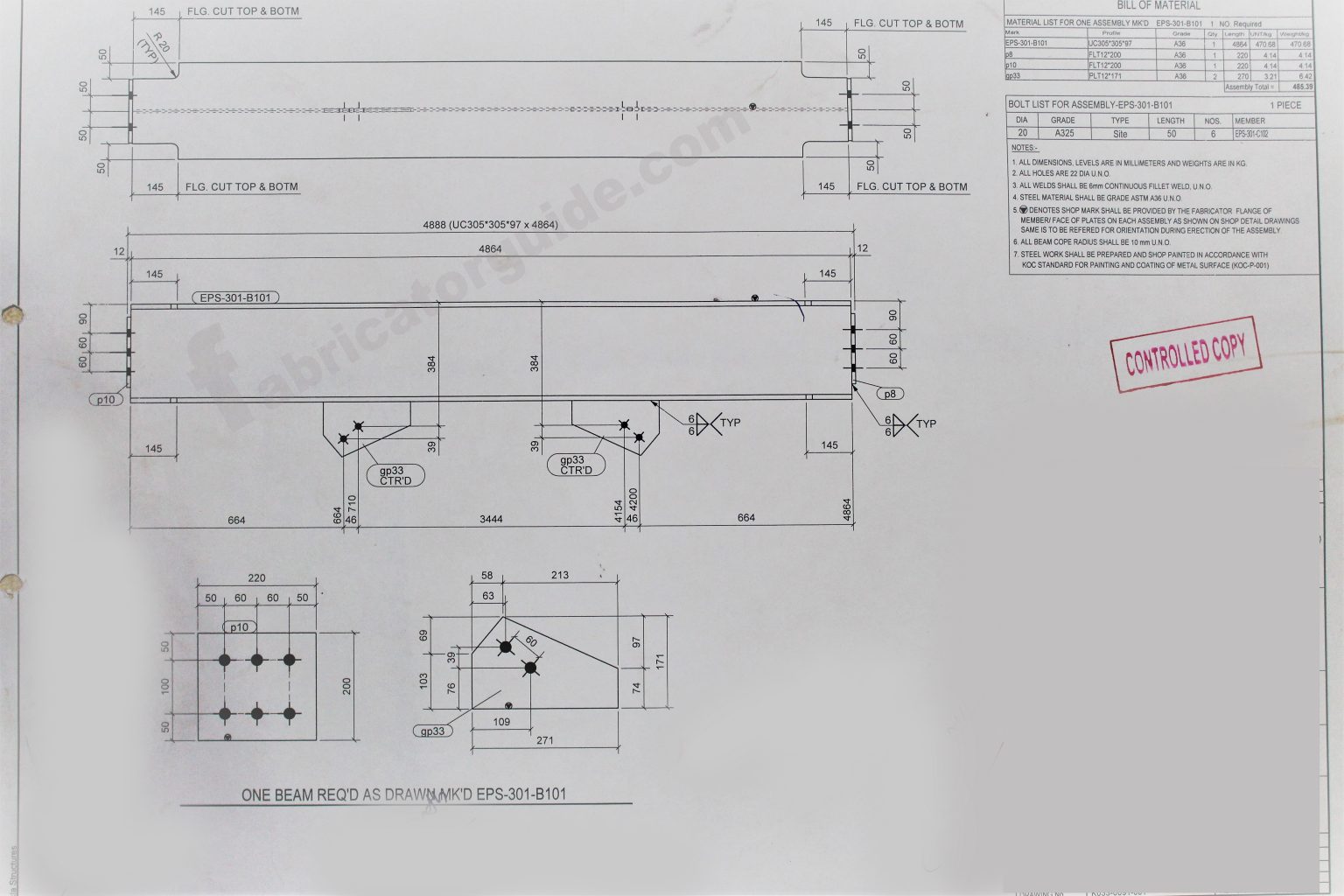 Structural drawing image free download PDF