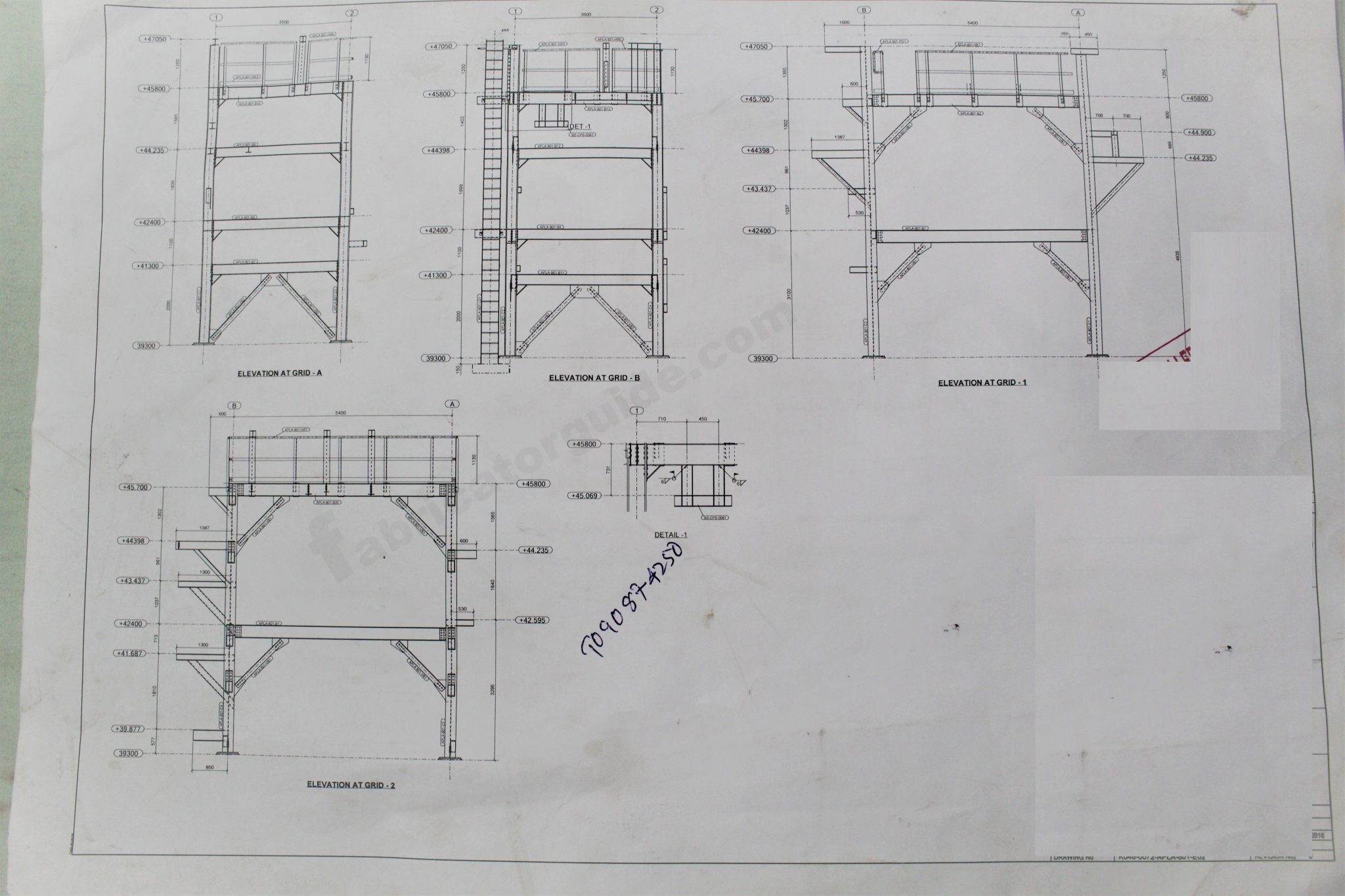 Structural drawing image free download PDF