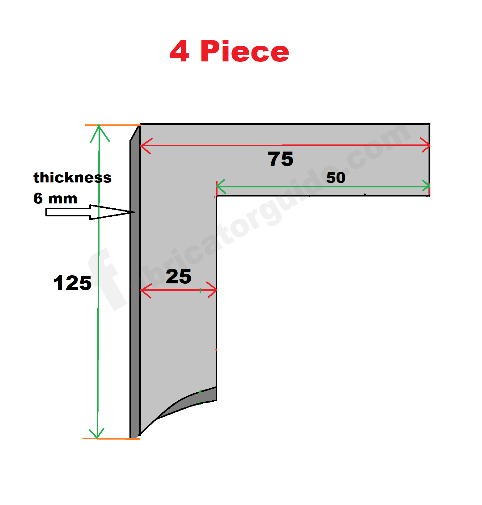 Piping vent line stiffener support layout marking